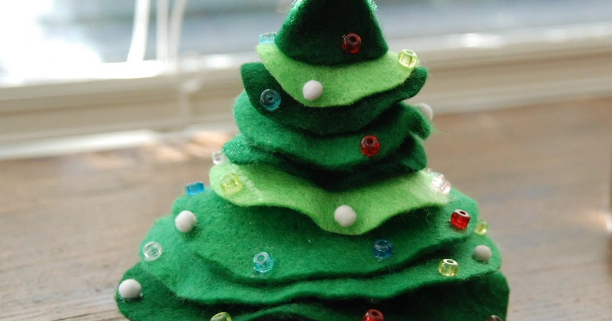 that artist woman: How to Make Mini Christmas Trees