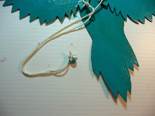 that artist woman: Articulated Bird Puppet