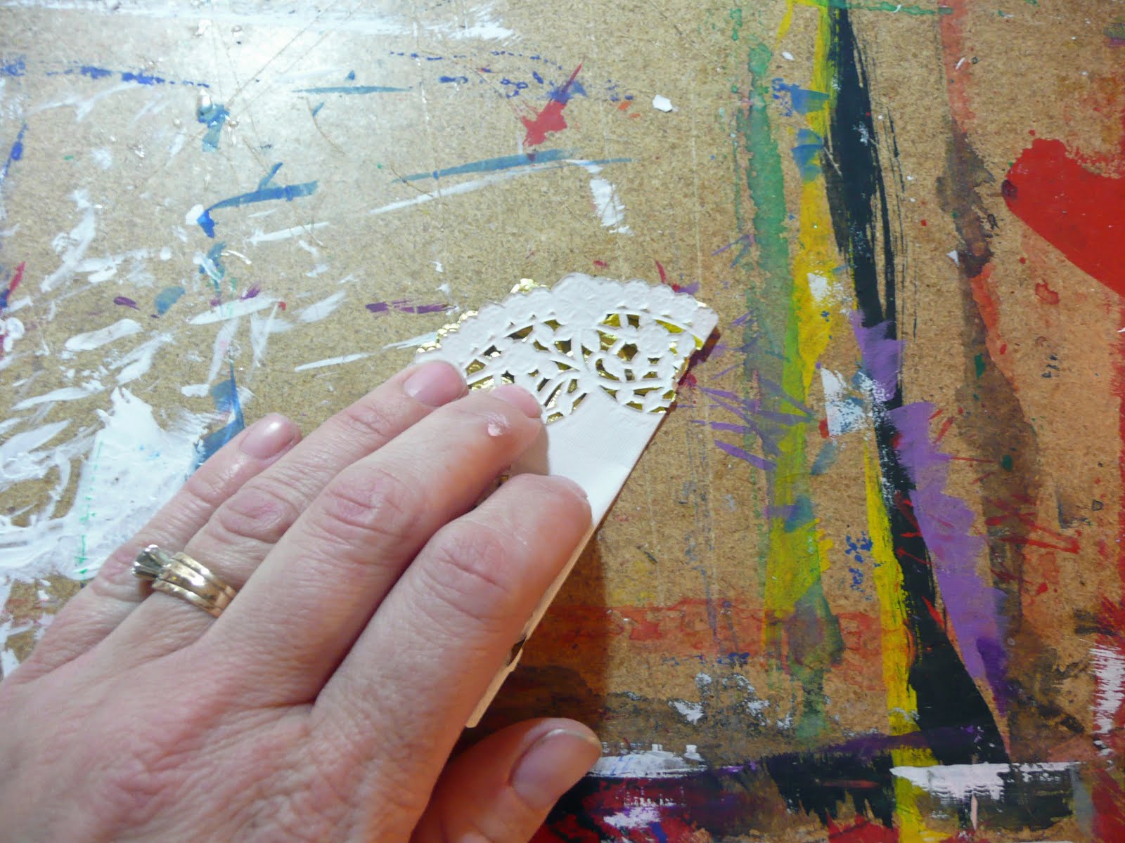 that artist woman: Tissue Paper Angels