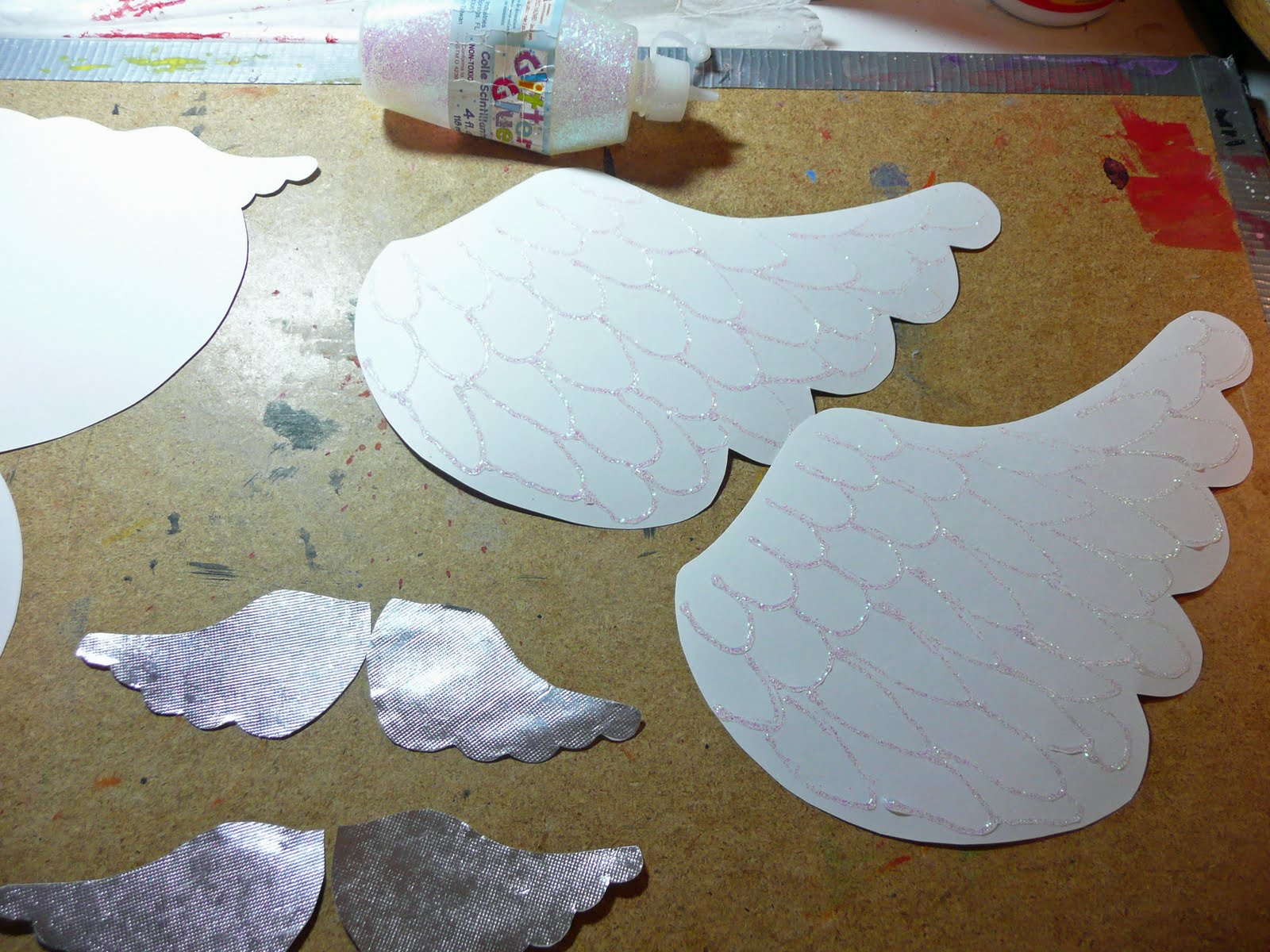 that artist woman: Tissue Paper Angels