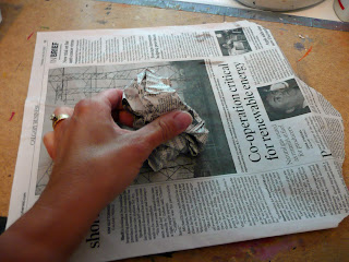 that artist woman: Paper Mache Birds