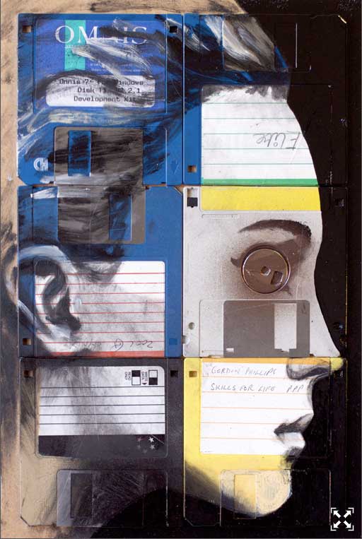 Eery Elegance: Floppy Art