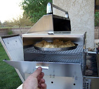 Bemco Backpacker Oven: Using the BEMCO Backpacker Oven on a Barbeque