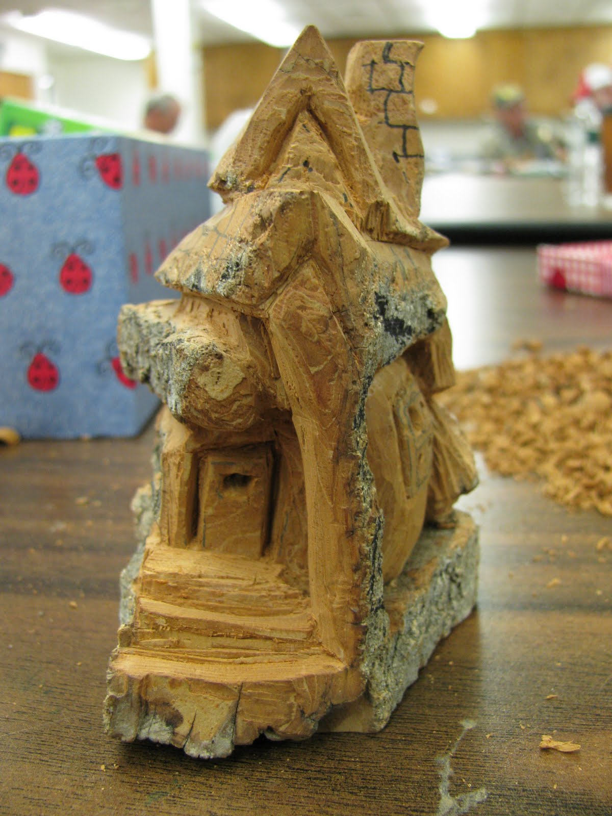 Far Side of Fifty: Bark Carving