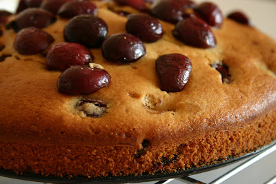Sumi's Kitchen: Cherry cake
