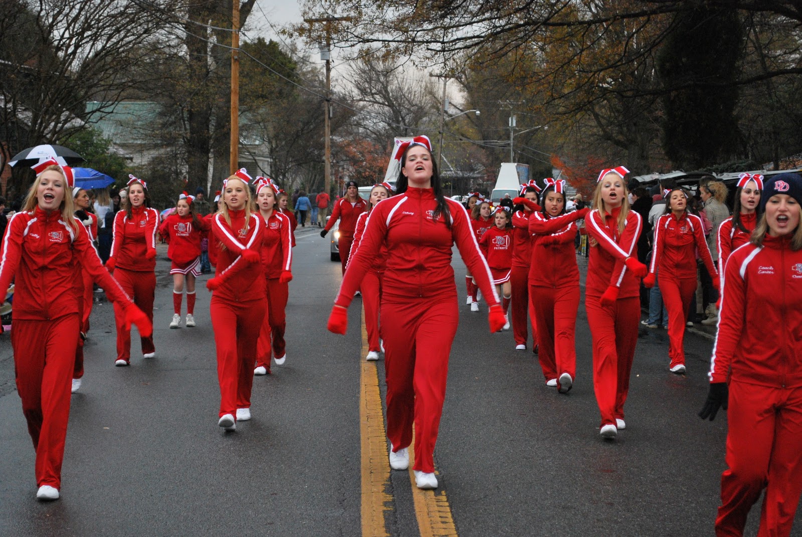 RBP: Davidson Day Cheerleaders Christmas Parade