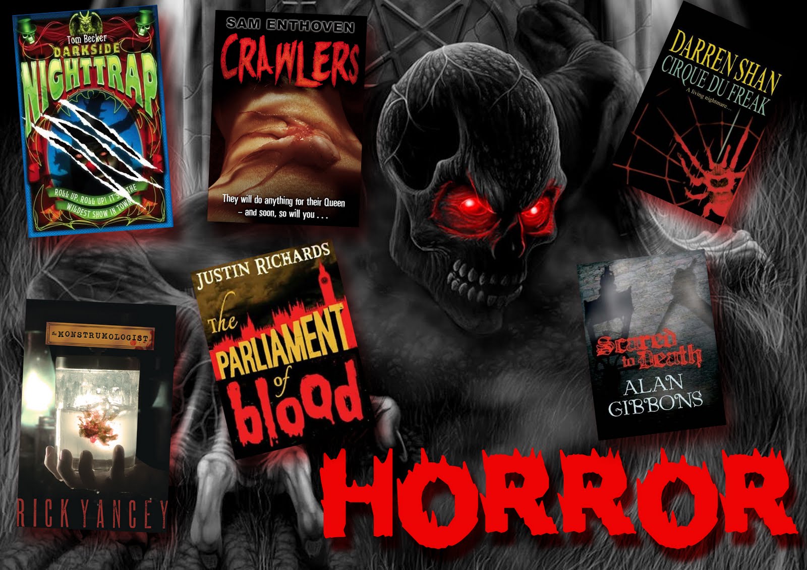 The Book Zone: Coming up in April - Horror Theme Month