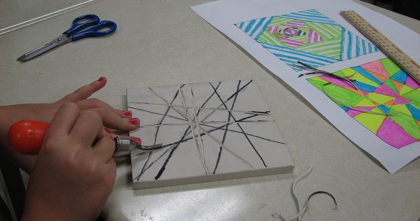 My Printmaking Journey: Elementary School printmaking instruction