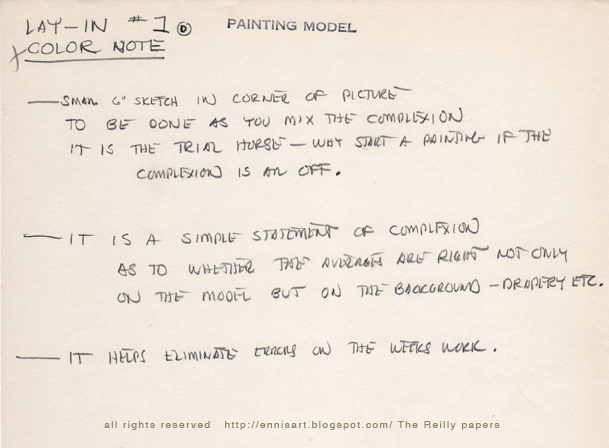 The Reilly Papers: The Color Note