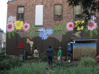 Cobalt Studio: Mural progress pics here..finally