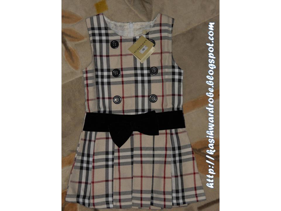BURBERRY RIBBON DRESS