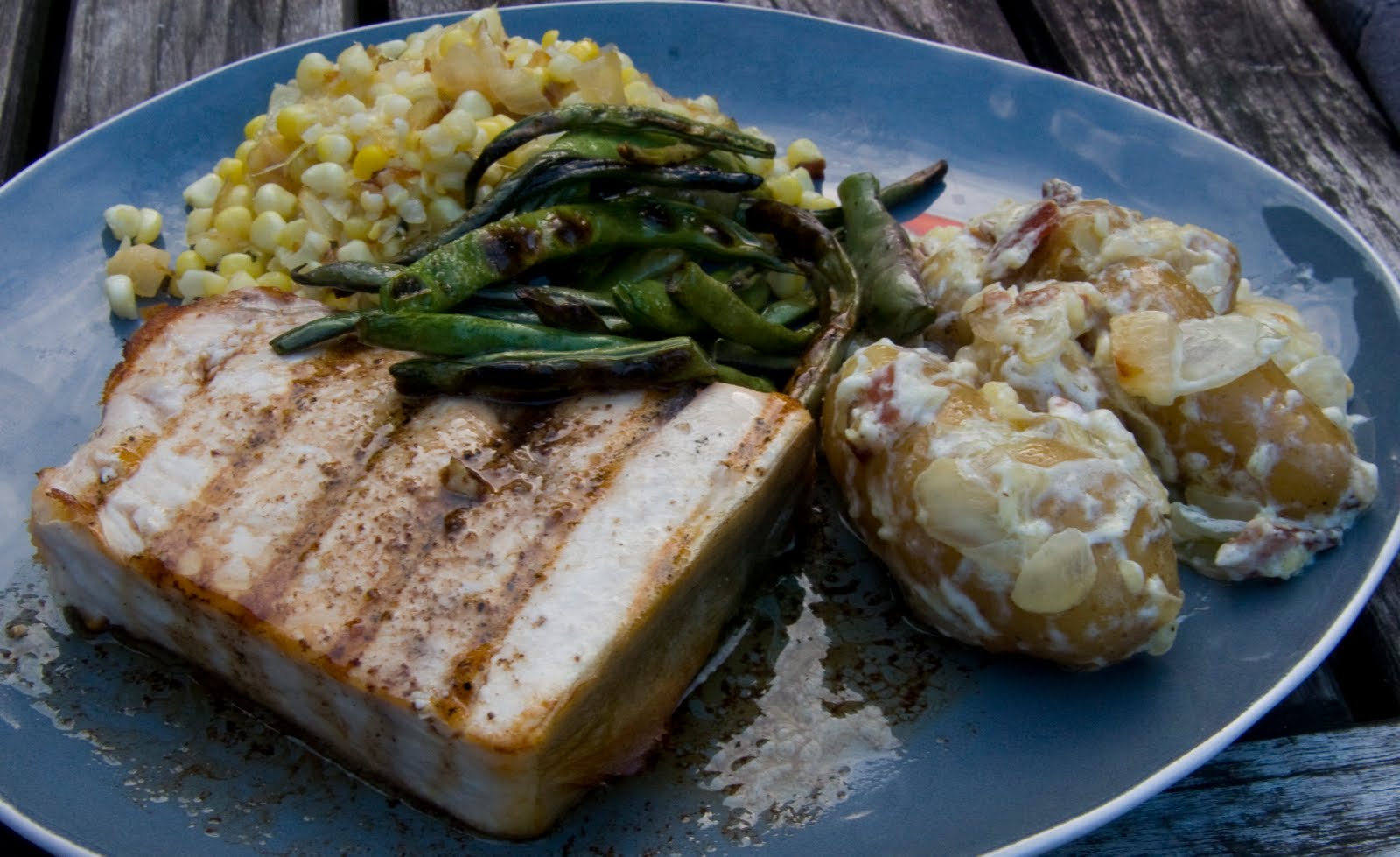 ALL THINGS LOCAL Amagansett: Tonight's Dinner - Local Montauk Swordfish ...