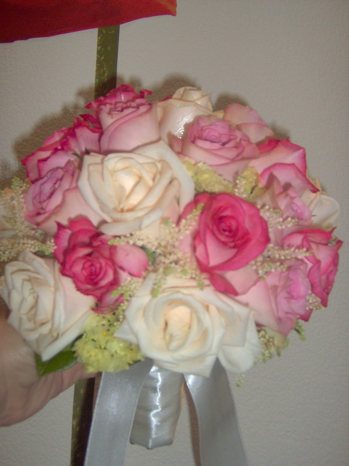 Floraria BLOOM Sibiu Blog: Buchete Mireasa roz - alb - mov - verde