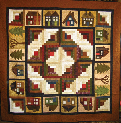 Quilting by the Bay: House Hunting Block of the Month!