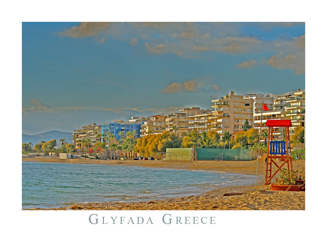 Coast of Glyfada Greece