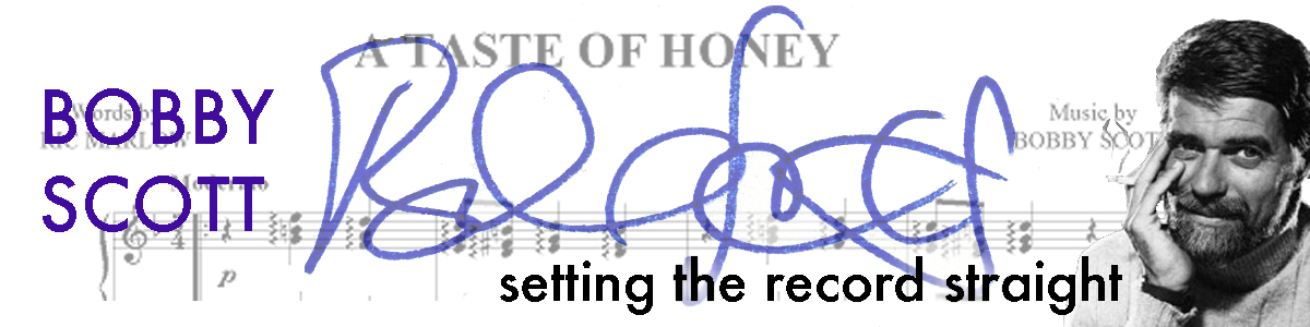 Stomp Off: Bobby Scott: Setting the Record Straight