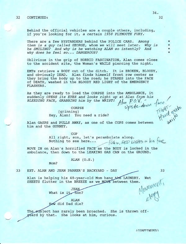 jadual dan skrip: SHOOTING SCRIPT(SKRIP PENGGAMBARAN)