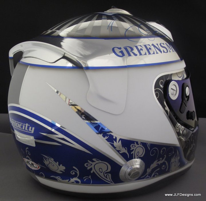 Racing Helmets Garage: Arai GP-6 #1 by JLF Designs