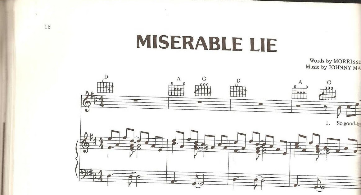 Smiths On Guitar: Miserable Lie