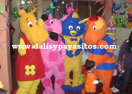 Dalis y Payasitos (Fiestas): show de backyardigans en Los Olivos ...
