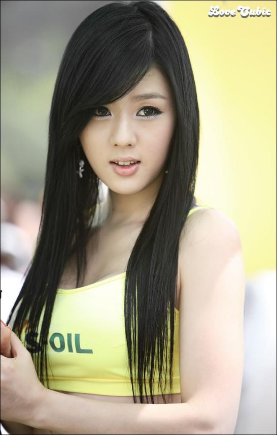 Pretty Car: Hwang Mi Hee Race Queen Korea แสนน่ารัก