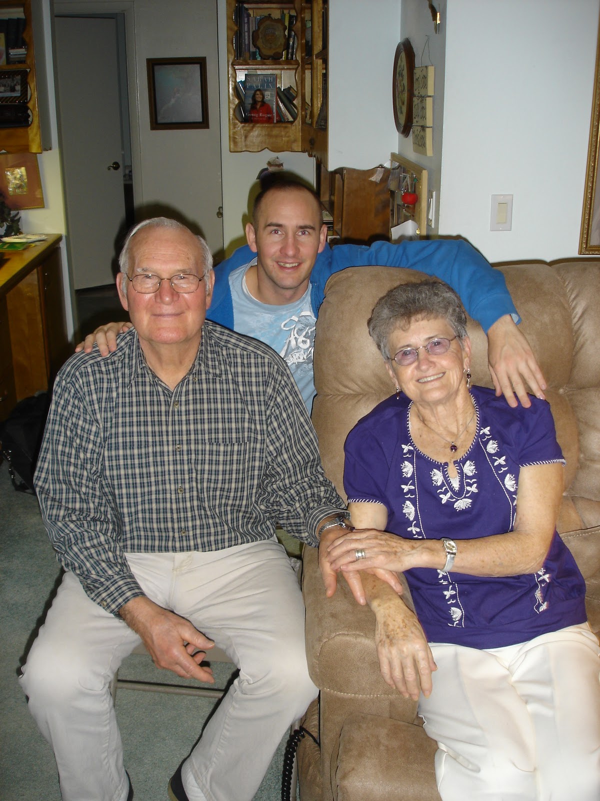 King of the court: Grandma and Grandpa Pettingill