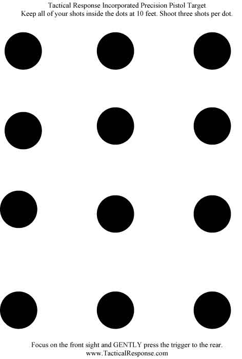 Feuerkampf und Taktik: Standardübungen (1): Der Dot Drill