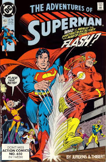 POP CULTURE SHOP: SUPERMAN VS THE FLASH COMIC BOOK JUSTICE LEAGUE RACE!!!