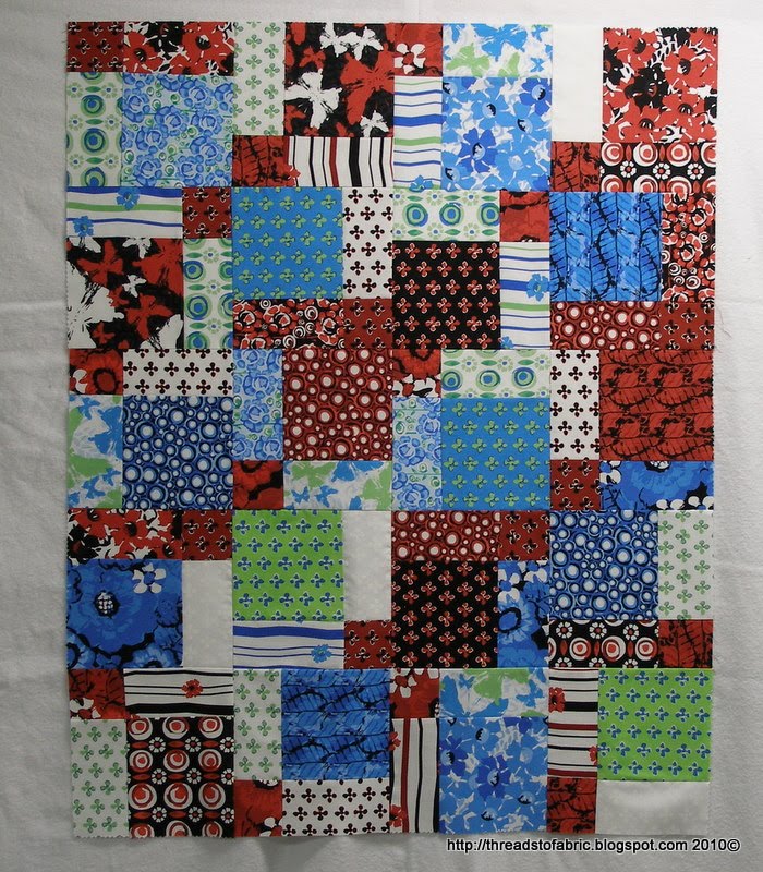 Threads To Fabric: Disappearing Nine-Patch Tutorial