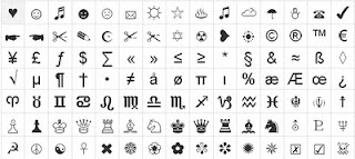 Twitter Symbols : caratteri per nick name di Twitter