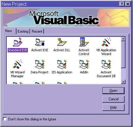 PENGENALAN VISUAL BASIC 6.0 - Adi Sugeng Blog's