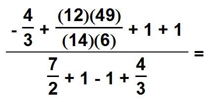 TEMAS DEL CURSO DE ÁLGEBRA.: EJEMPLO DE QUEBRADOS COMPUESTOS