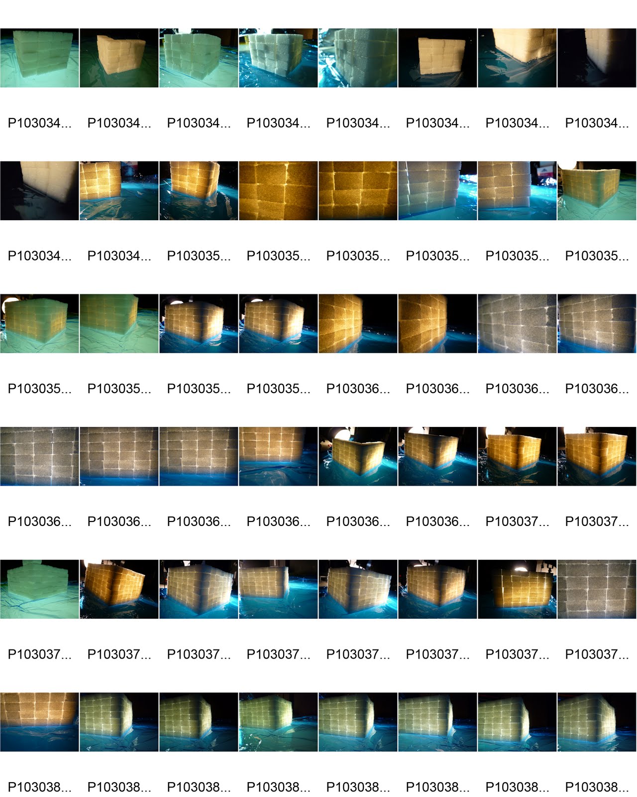 Photography Newbie: Project 3 Object: 4th photoshoot_contact sheets