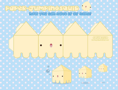 Squid & Pig: • Paper Jumping Squid