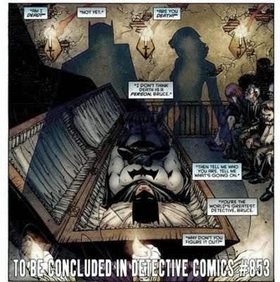 CÍRCULO DE AFICIONES: El funeral de Batman