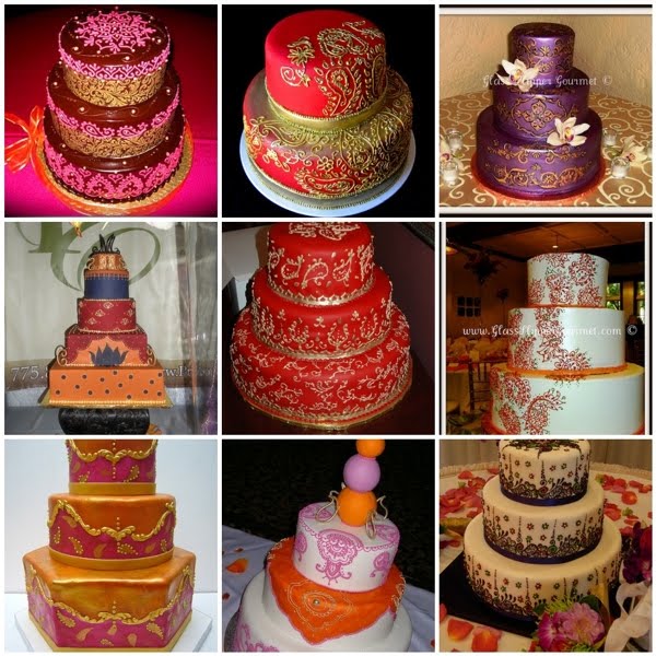 Oliveaire - South Asian Events: Mehndi Inspired Wedding Cakes