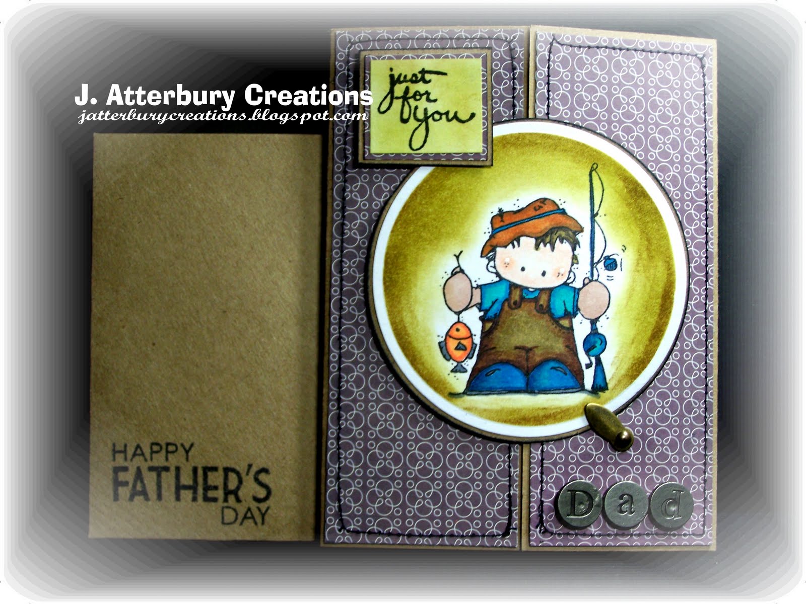 J. ATTERBURY CREATIONS: Father's Day Gatefold Card...