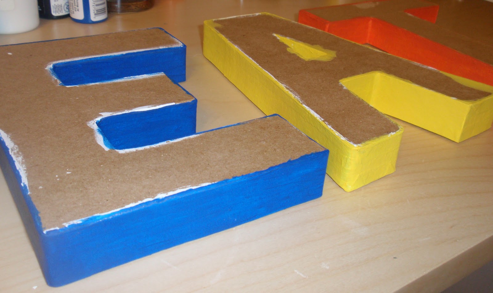 Diary of a Crafty Lady: EAT Mod Podge Letters