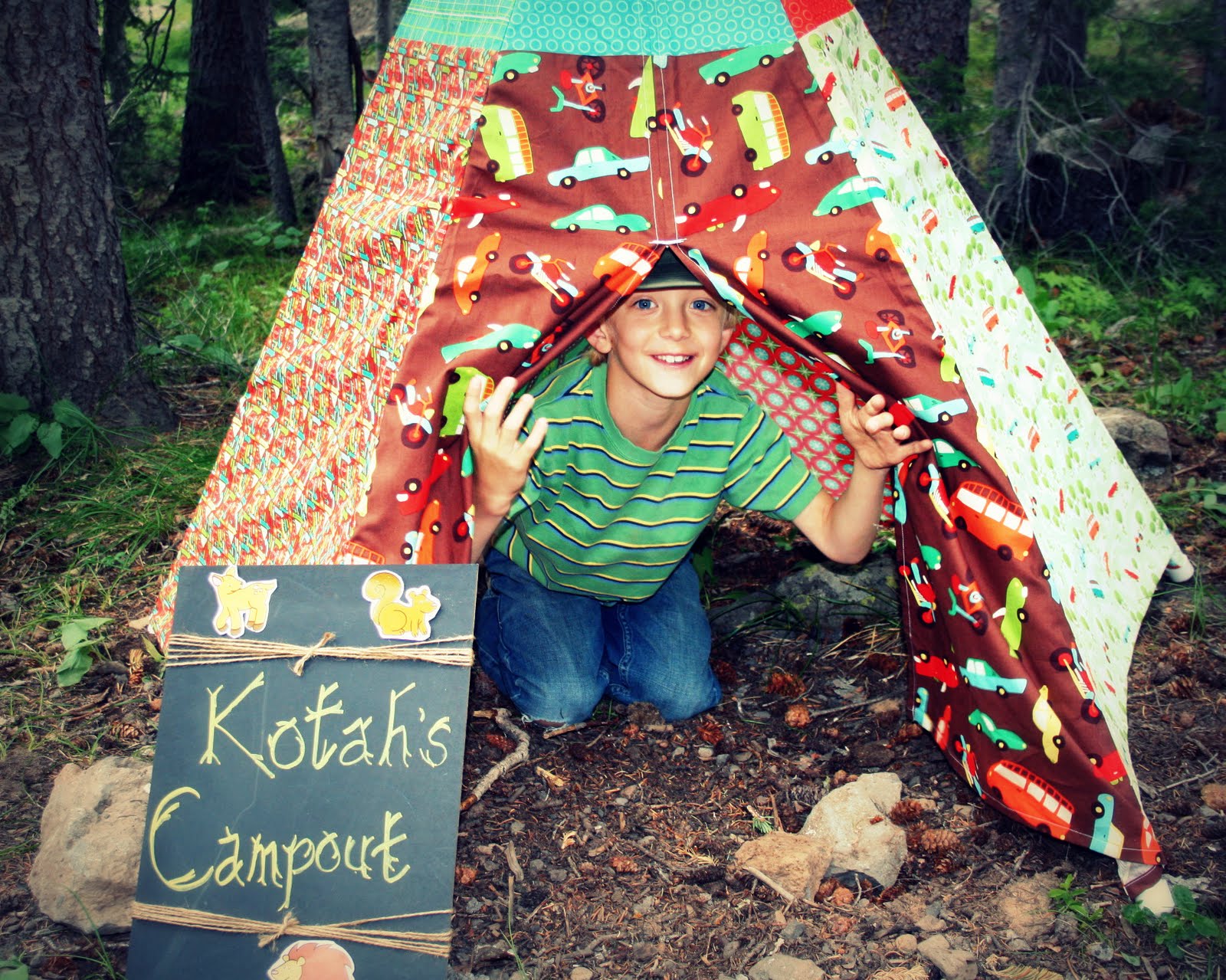 Moore Minutes: a CLASSIC BOY Campout Party