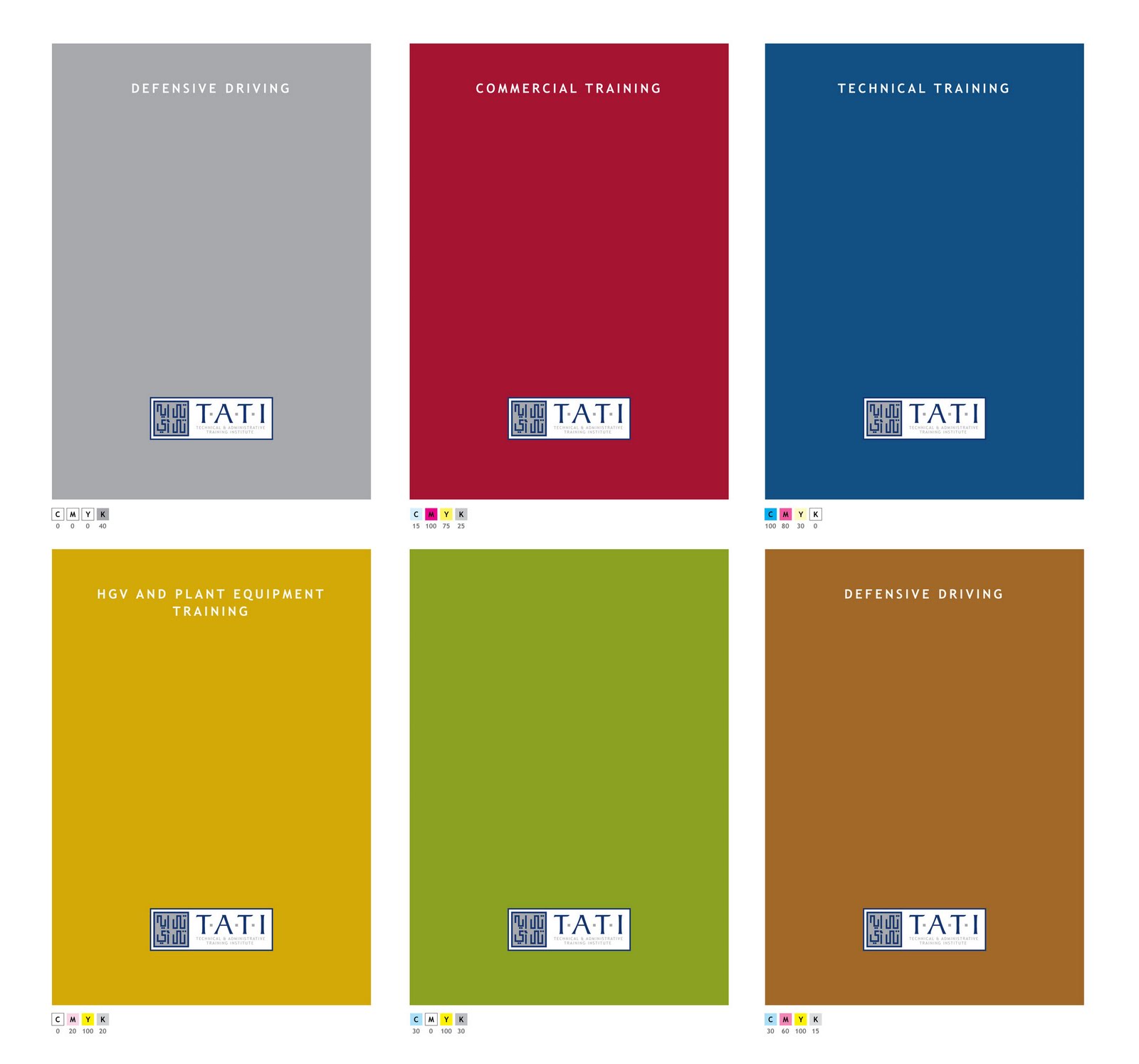 creativeADvantage: TATI Color Code for Different Divisions