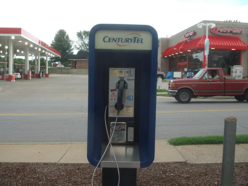 PayPhoneBox: +15734459043 & +15734459047, Payphone at Break Time Gas ...