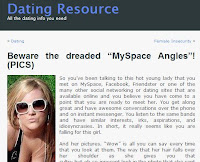 マイスペース・アングルとは？：MySpace Angles phenomenon