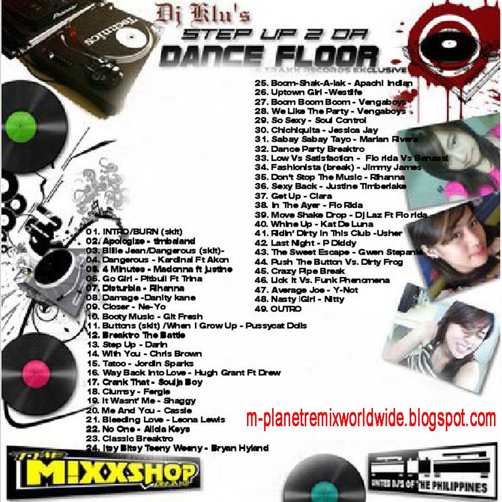 M-PLANET REMIX WORLDWIDE: DJ KLU STEP UP 2 DA DANCEFLOOR VOLUME 1