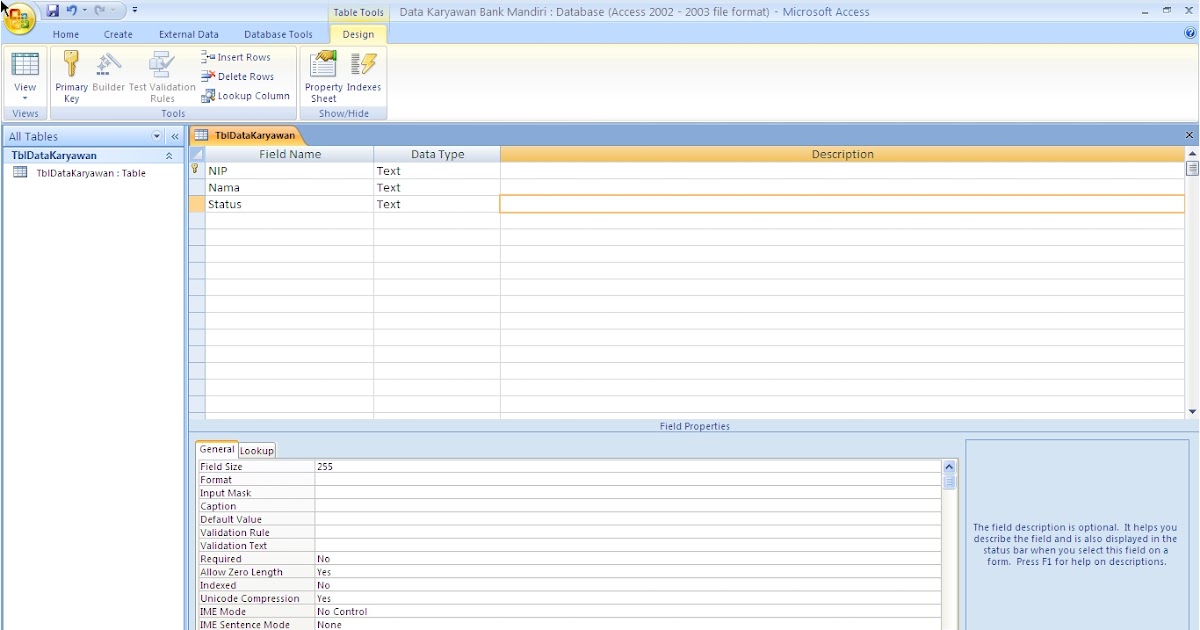 KELOMPOK 3: CARA MEMBUAT TABEL RELATIONAL DALAM MC.ACCESS