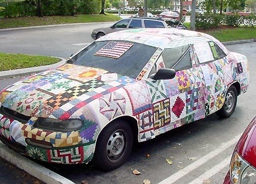 Quilts + Color: In the Spring a Quilter's Fancy Turns to Quilt Cars!