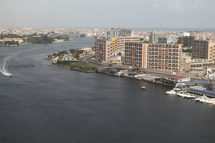 THE BEAUTIFUL CITY OF LAGOS (An Aerial View) - Men's COURT