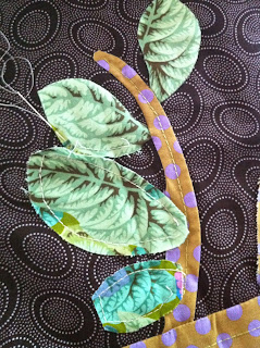 Glorious Applique: Front Basting