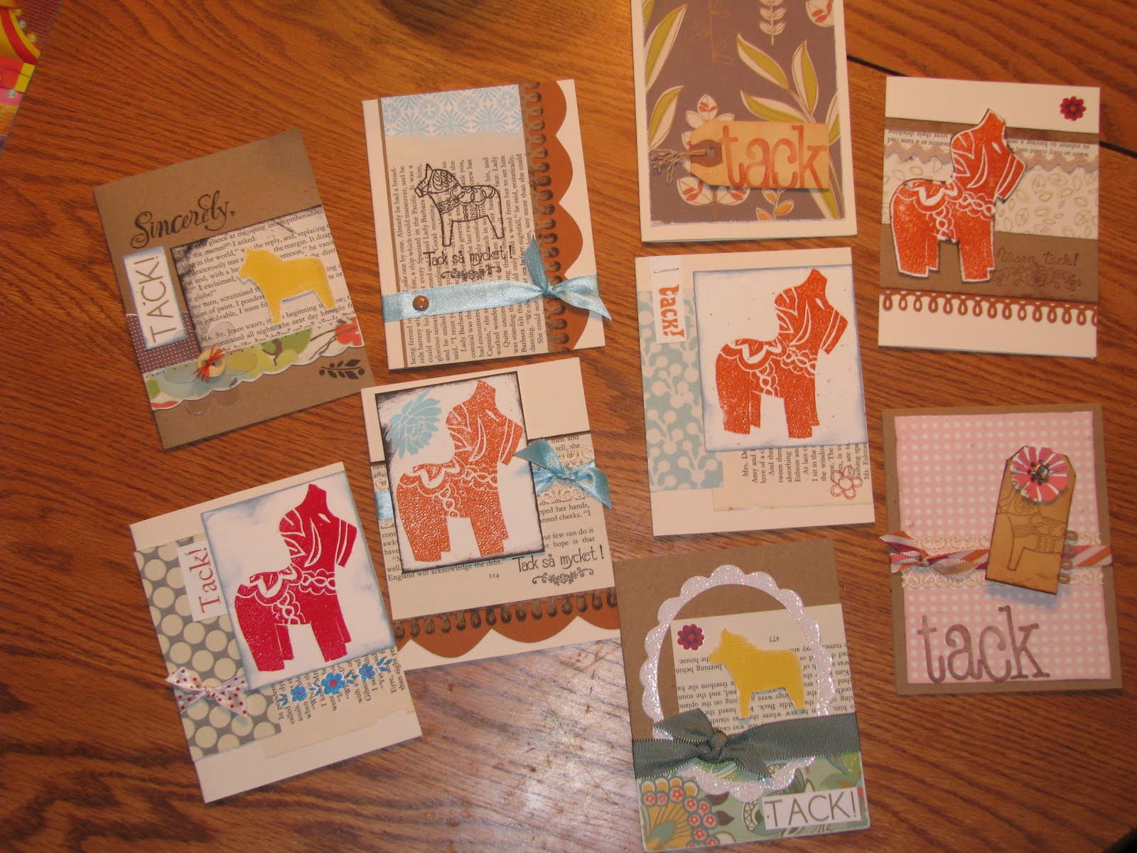 Parts and Pieces: Swedish Cards