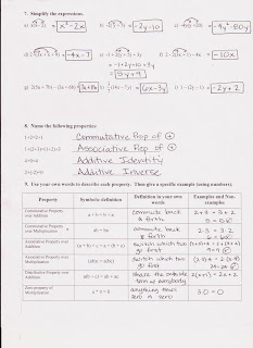 Algebra 1: Chapter 2 Practice Test