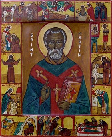Brought to Christ's Holy Orthodox Church: November 11th, Saint Martin ...